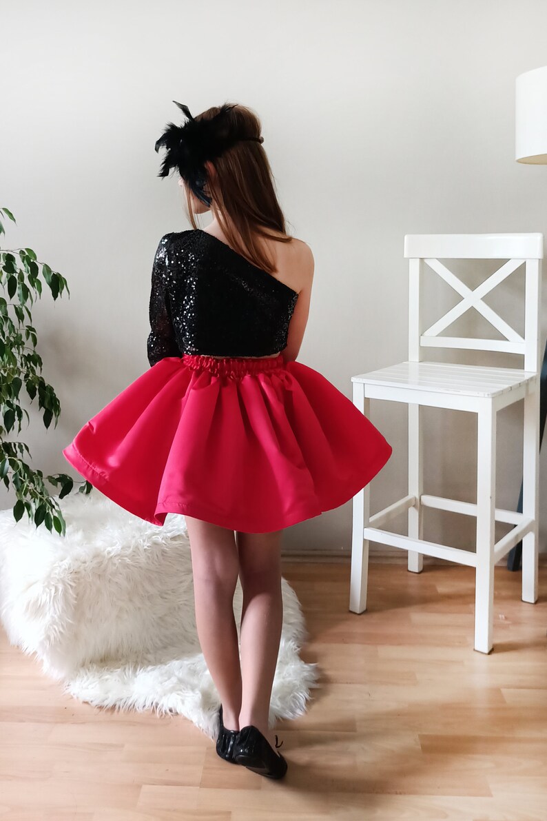 Red Girl Dress Red Party Dress Birthday Dress Red Spring - Etsy