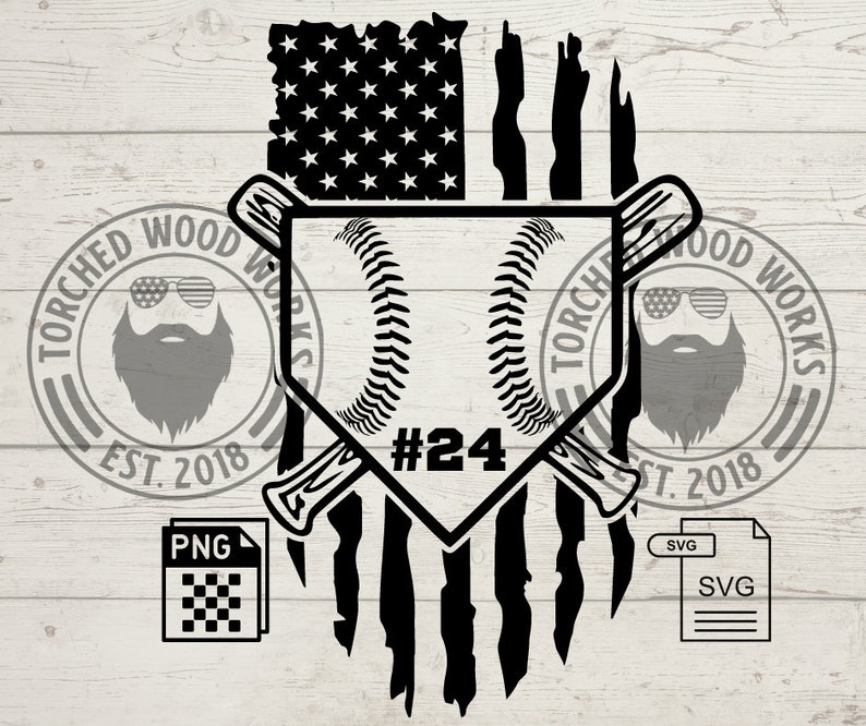 Baseball Flag Blank! SVG, PNG, CNC, Laser, Vinyl Cutter, Silhouette ...
