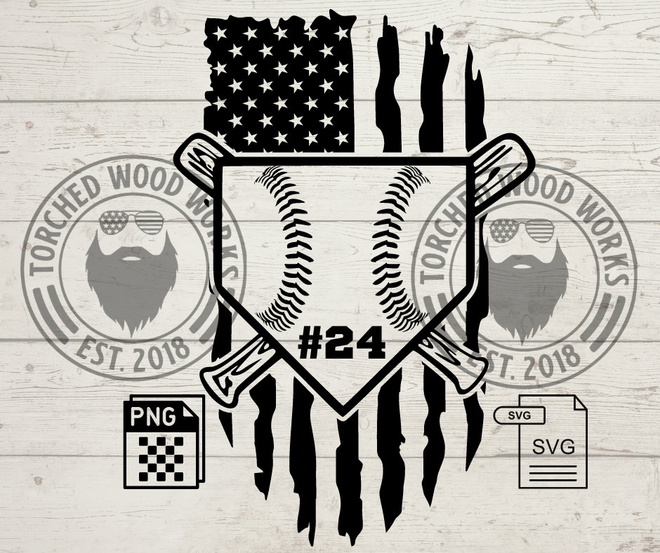 Baseball Flag Blank! SVG, PNG, CNC, Laser, Vinyl Cutter, Silhouette ...