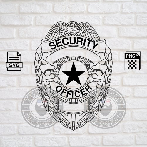 Security Guard Badge Template