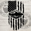 Fire Fighter Tattered Flag! SVG, PNG, CNC, Laser, Vinyl Cutter ...