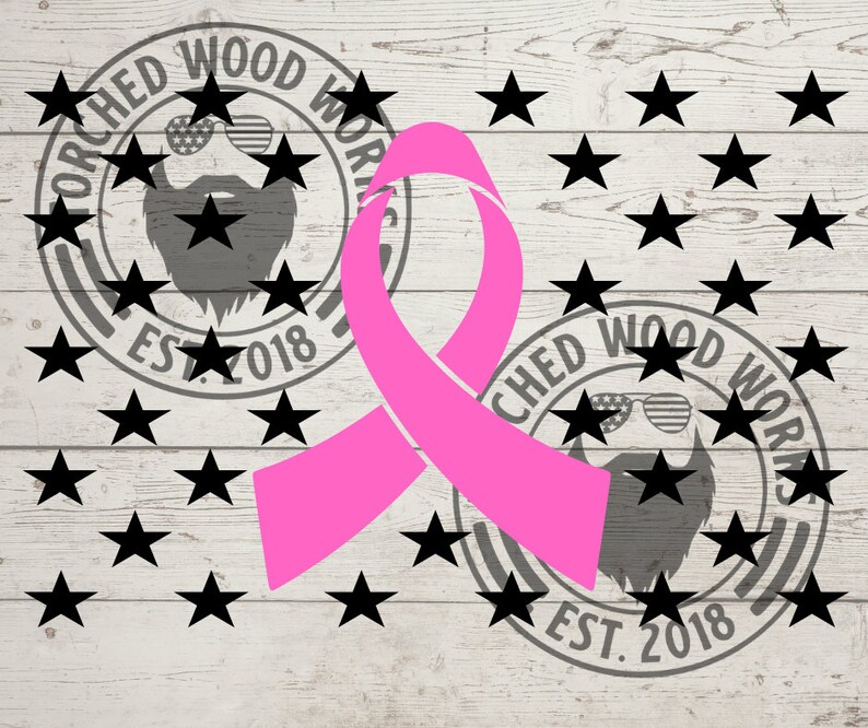 Cancer Ribbon Union SVG PNG CNC Laser Vinyl Cutter | Etsy