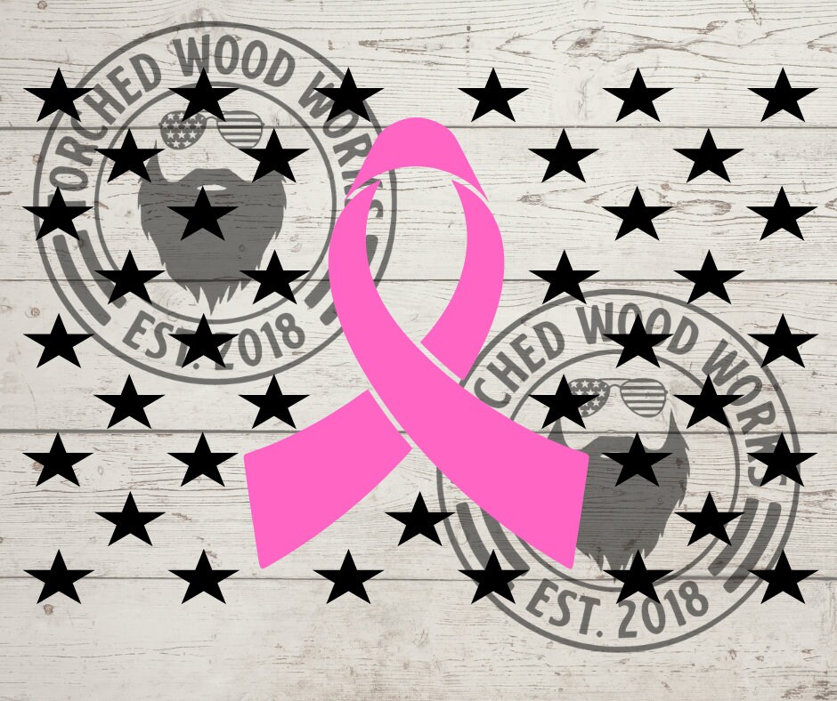 Cancer Ribbon Union, SVG, PNG, CNC, Laser, Vinyl Cutter, Silhouette ...