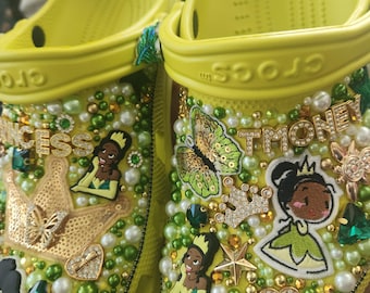Custom Crocs W/ Characters Blinged Out Shoes for Kids and Women ...