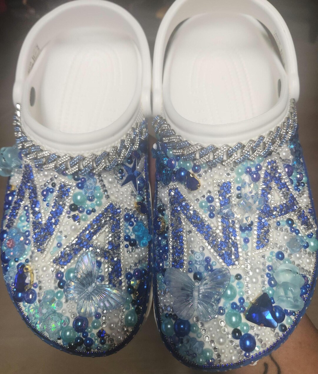 Custom Crocs W/ Characters Blinged Out Shoes for Kids and Women ...