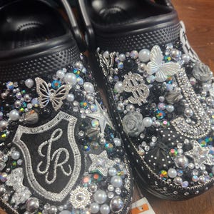 Custom Crocs W/ Characters Blinged Out Shoes for Kids and Women ...