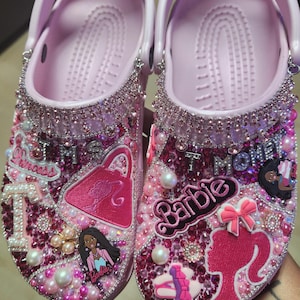 Custom Crocs W/ Characters Blinged Out Shoes for Kids and Women ...