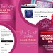 PINK INSTAGRAM CANVA Post, Pink Social Media Templates, Social Posts ...
