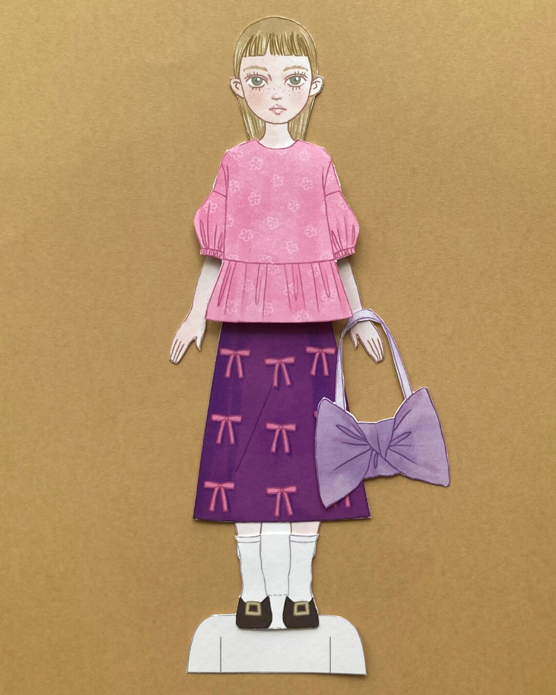 Libra Zodiac Paper Doll Craft Kit / Instant Download / Kid Craft ...