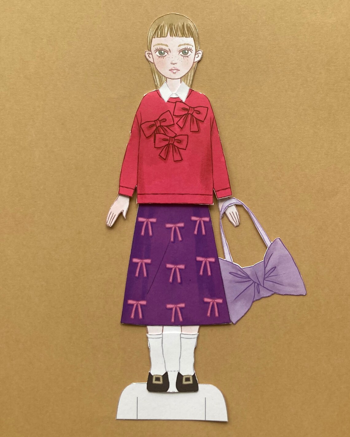 Libra Zodiac Paper Doll Craft Kit / Instant Download / Kid Craft ...