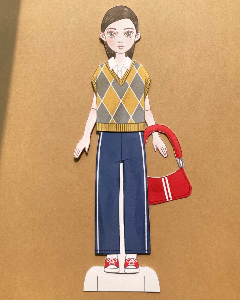 Sagittarius Zodiac Paper Doll Craft Kit (digital Download) - Etsy