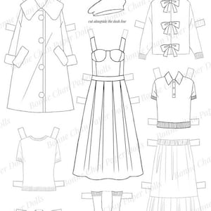 Paper Doll Printable Valentine's Day PDF / Craft Kit / Instant Download ...