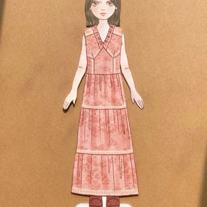 Virgo Zodiac Paper Doll Craft Kit (digital Download) - Etsy