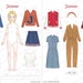 Paper Doll PDF 5 Set Bundling Pack / Girl Fashionista Fun Toy Toys ...