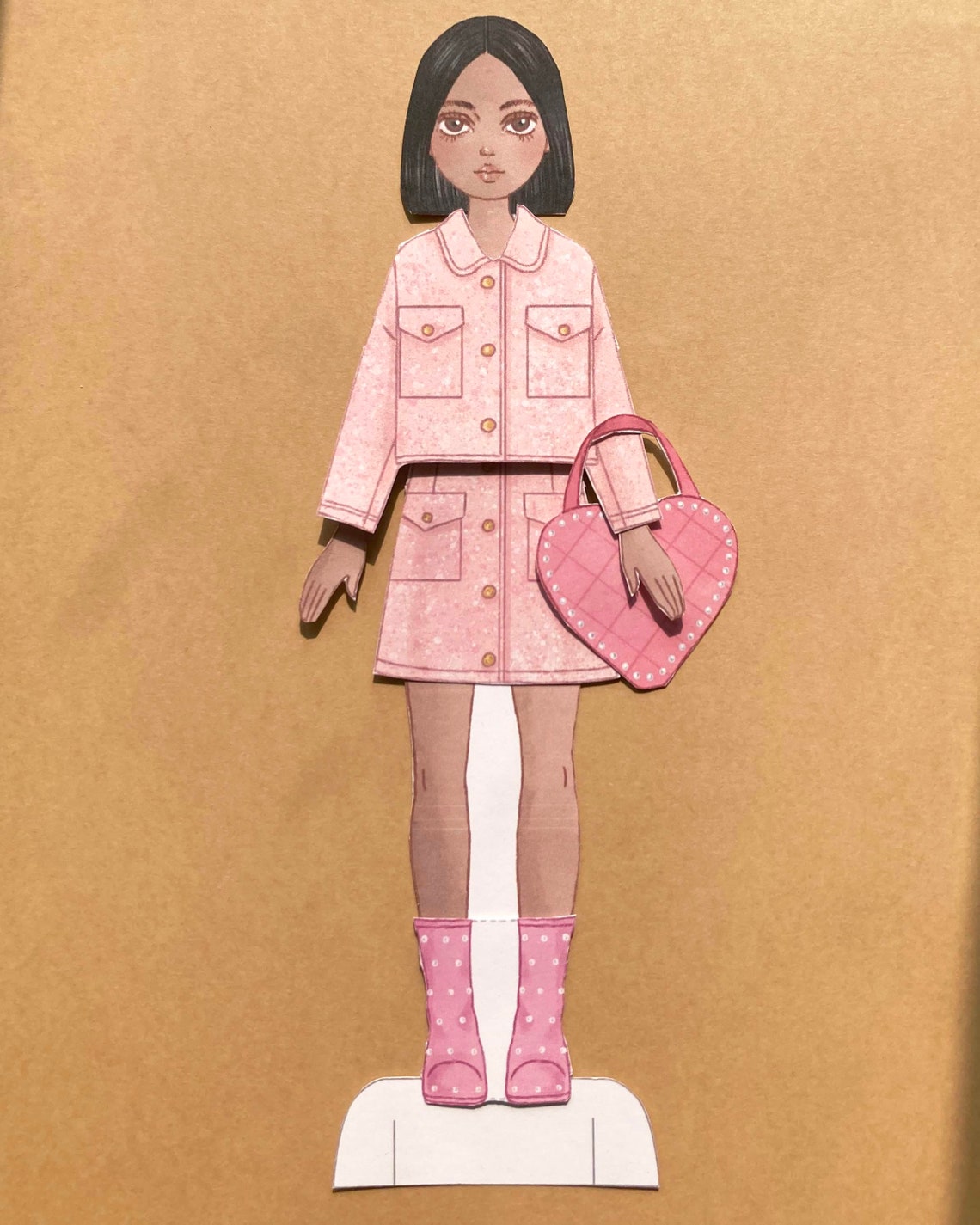 Taurus Zodiac Paper Doll Craft Kit (digital Download) - Etsy Singapore