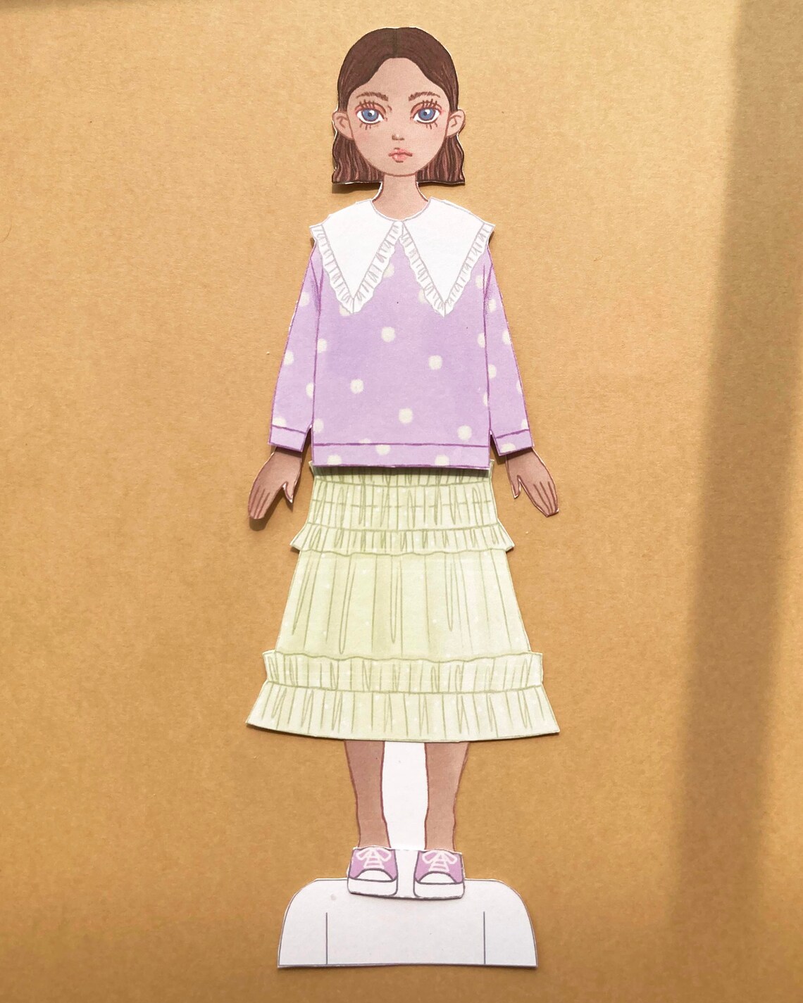 Aquarius Zodiac Paper Doll Craft Kit (digital Download) - Etsy