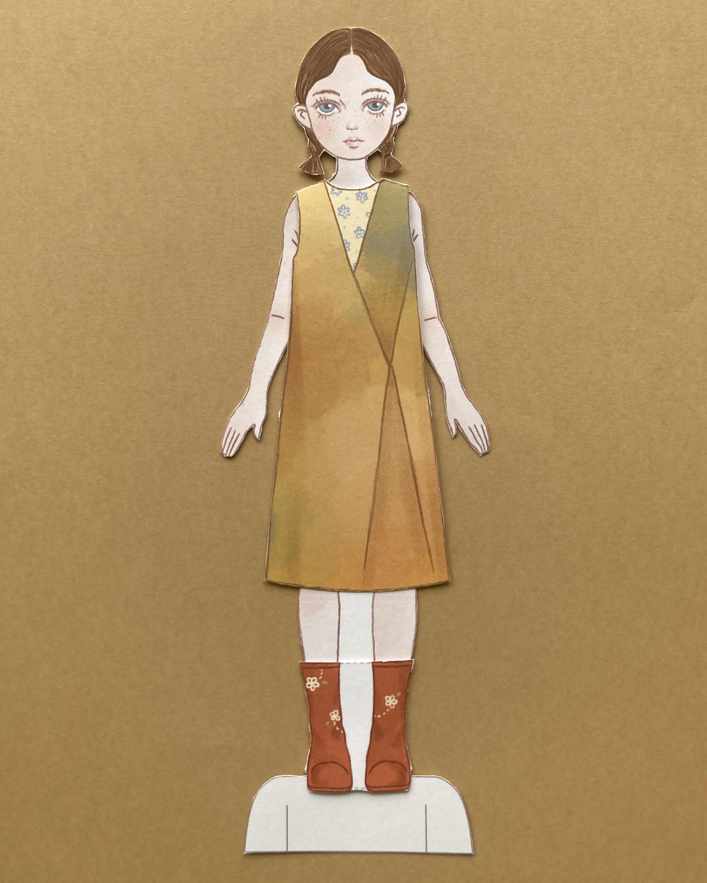 Pisces Zodiac Paper Doll Craft Kit / Instant Download / Kid Craft ...