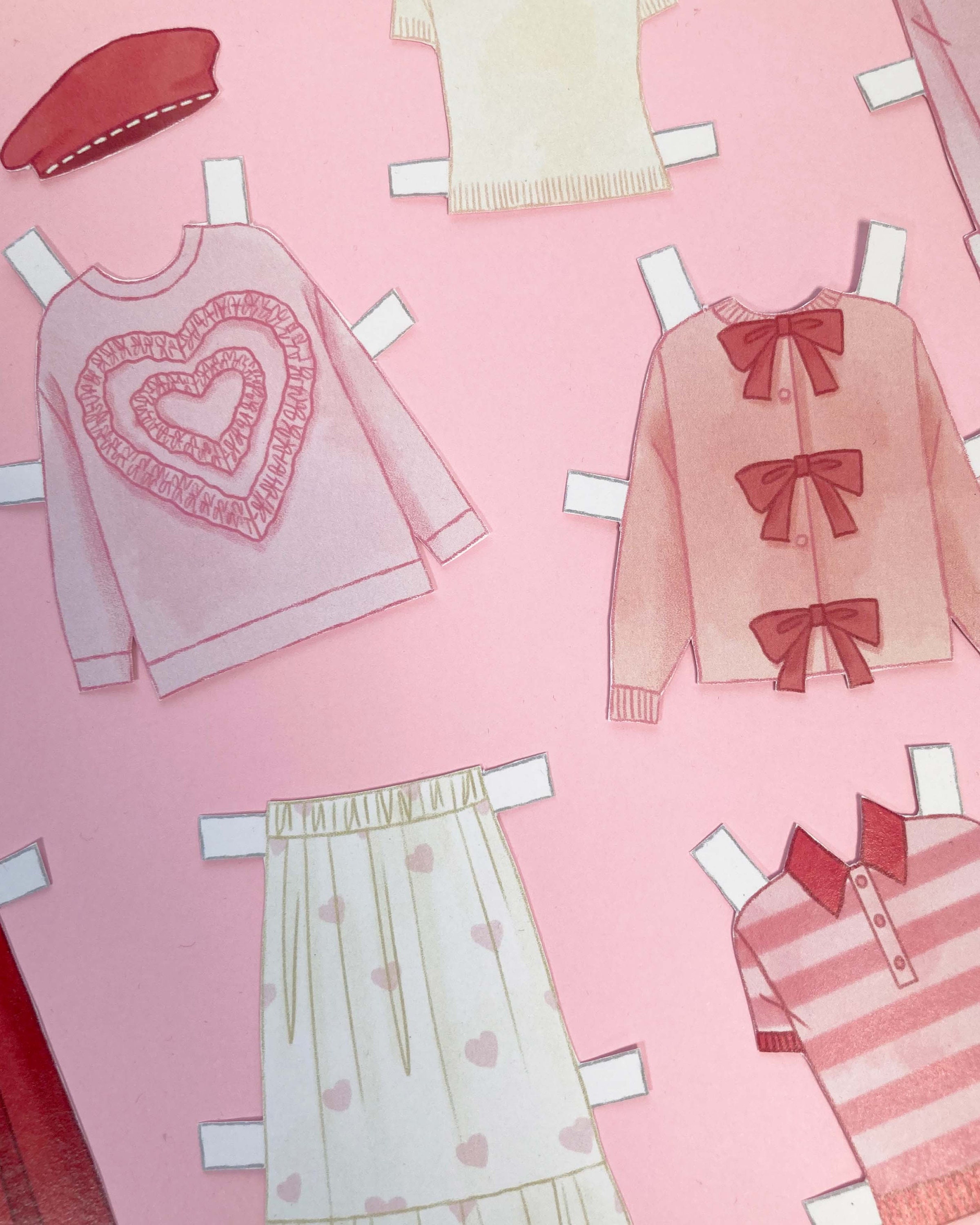 Paper Doll Printable Valentine's Day PDF / Craft Kit / Instant Download ...