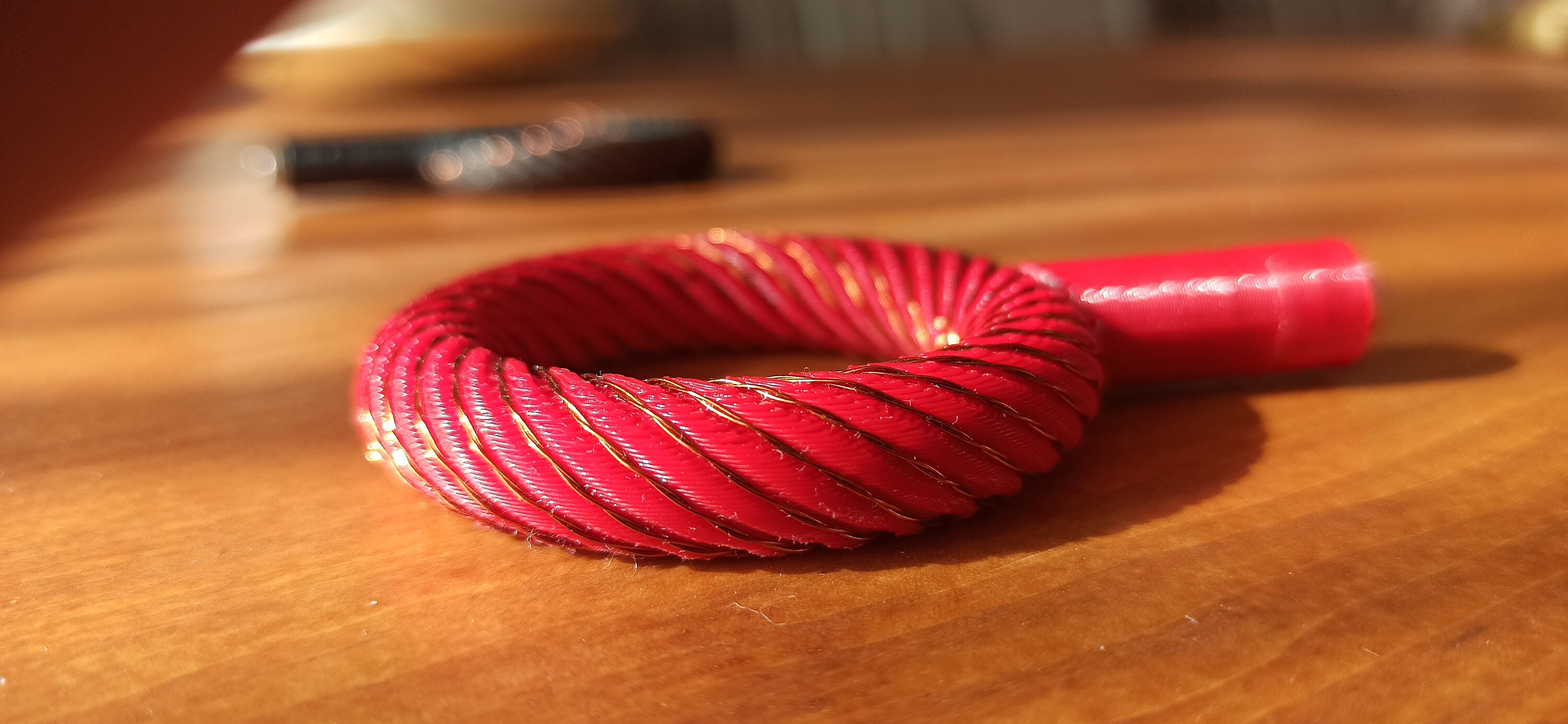 6cm Rodin Vortex Coil abha Torus Vortex Toroidal Wave Orgone Scalar ...