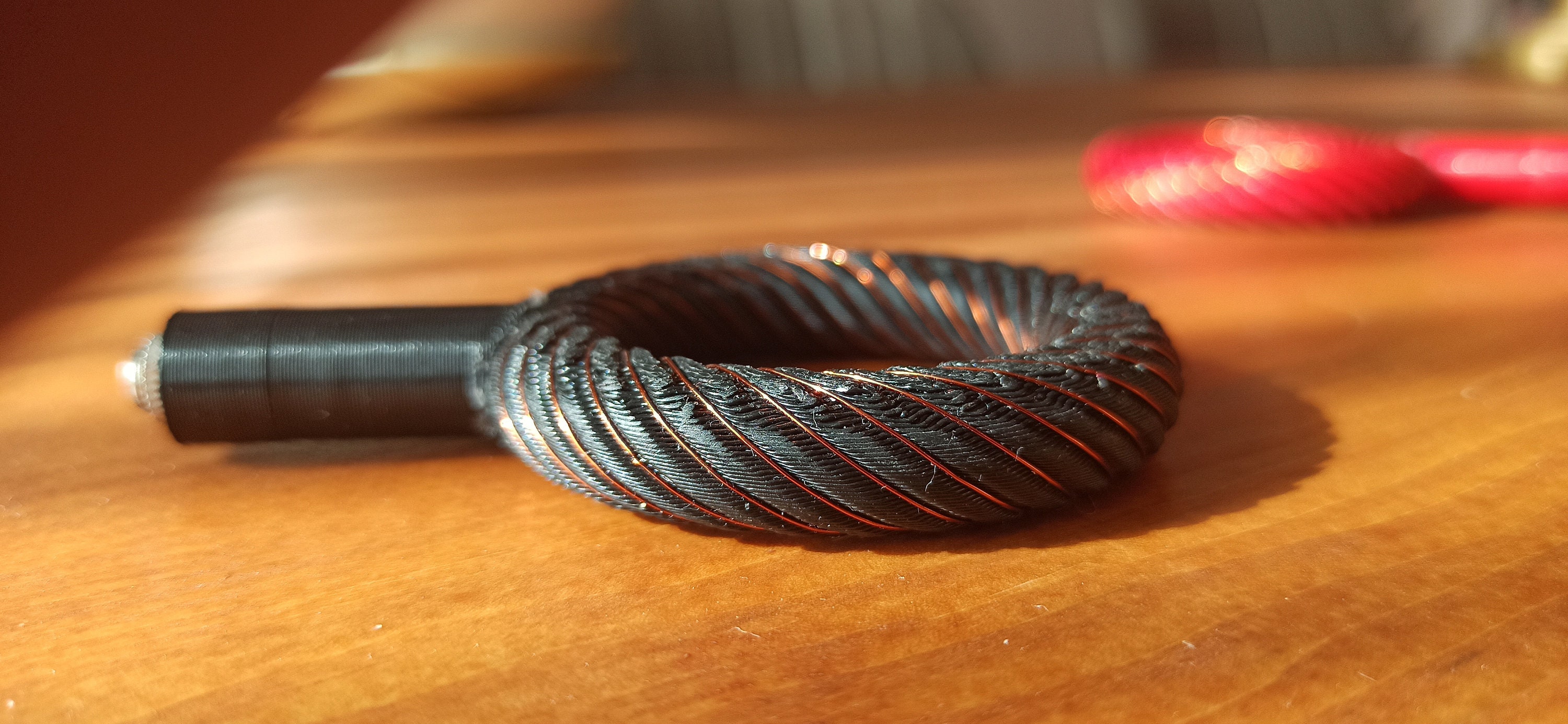 6cm Rodin Vortex Coil abha Torus Vortex Toroidal Wave Orgone Scalar ...