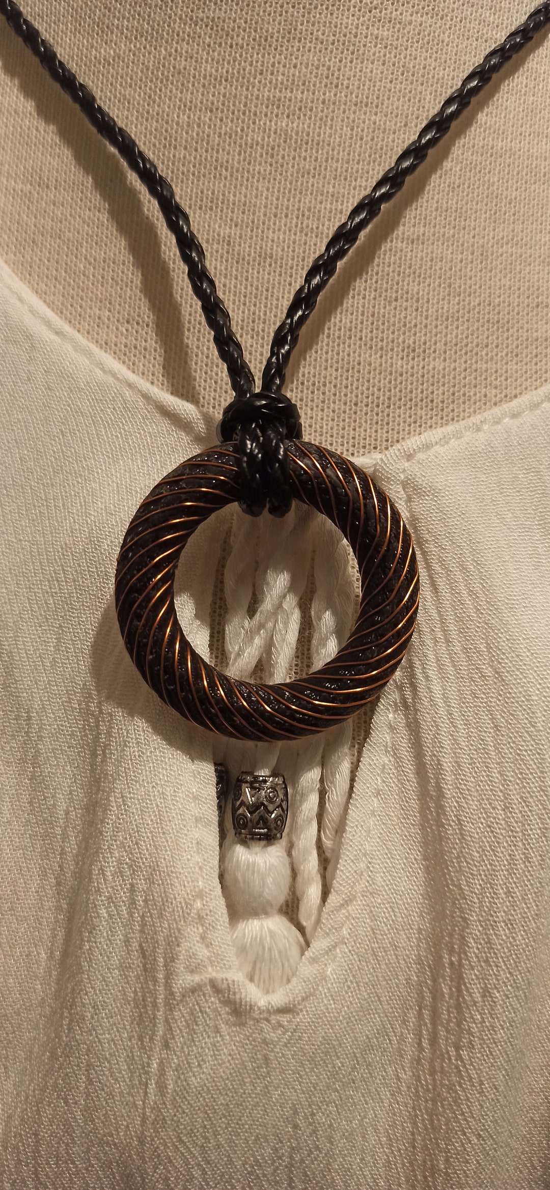 Rodin Vortex Coil Orgone Scalar - Necklace - Torsion Fields Generator ...