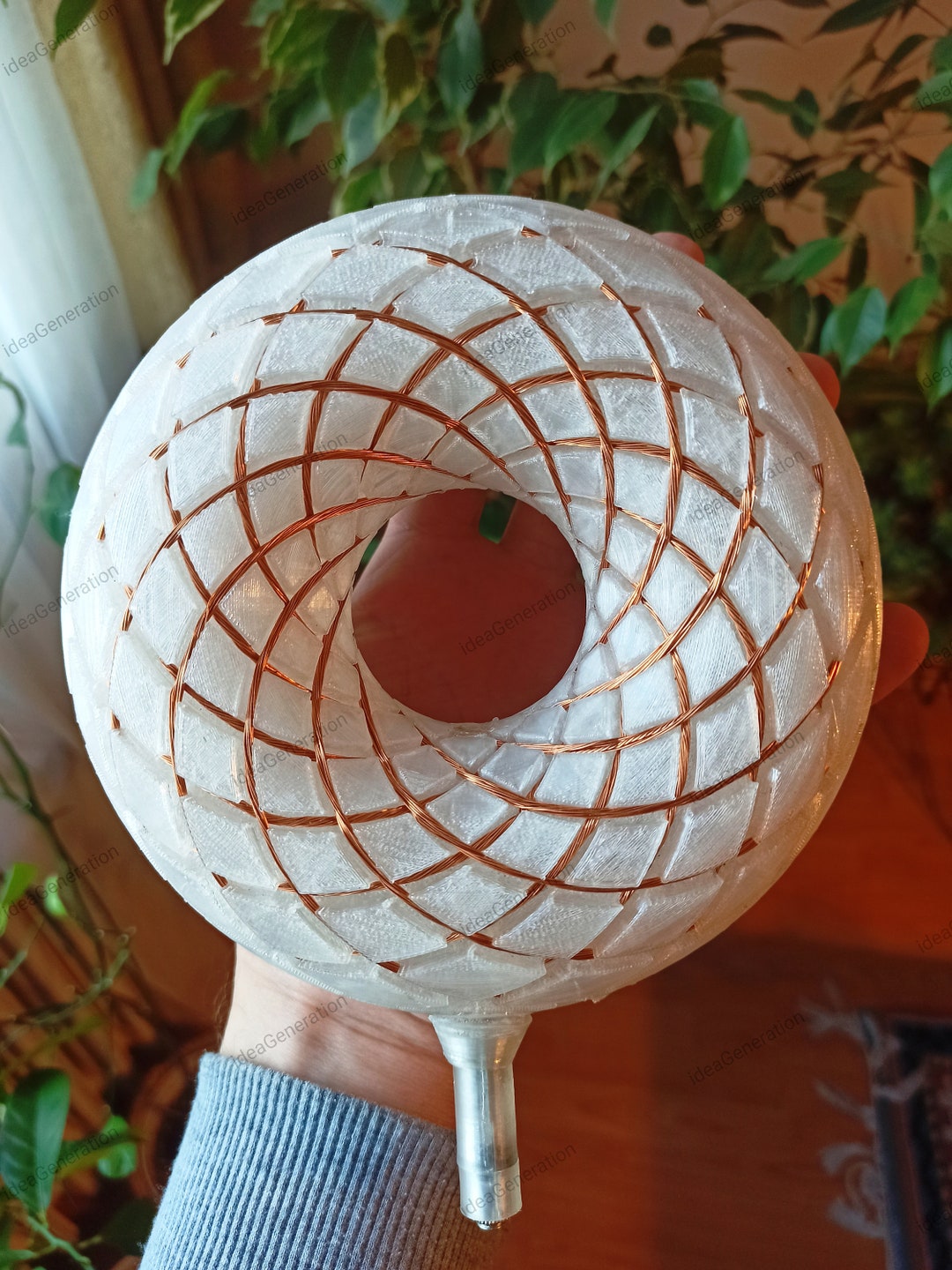 7 Inch (18cm) Rodin Coil - XXL -abha Torus Vortex Toroidal Wave Orgone ...