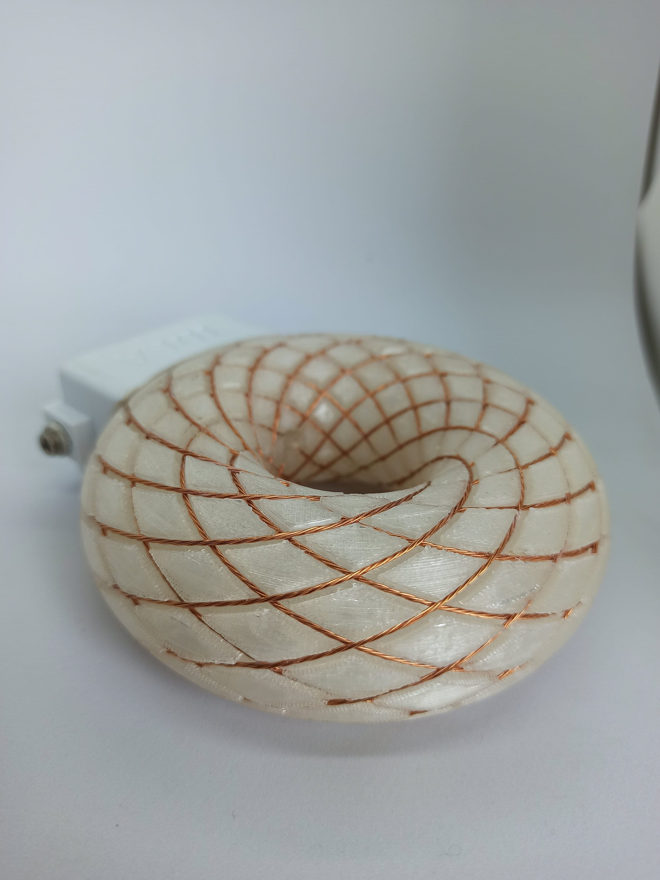 3,9inch 10cm Rodin Coil L Size abha Torus Vortex Toroidal Wave Orgone ...