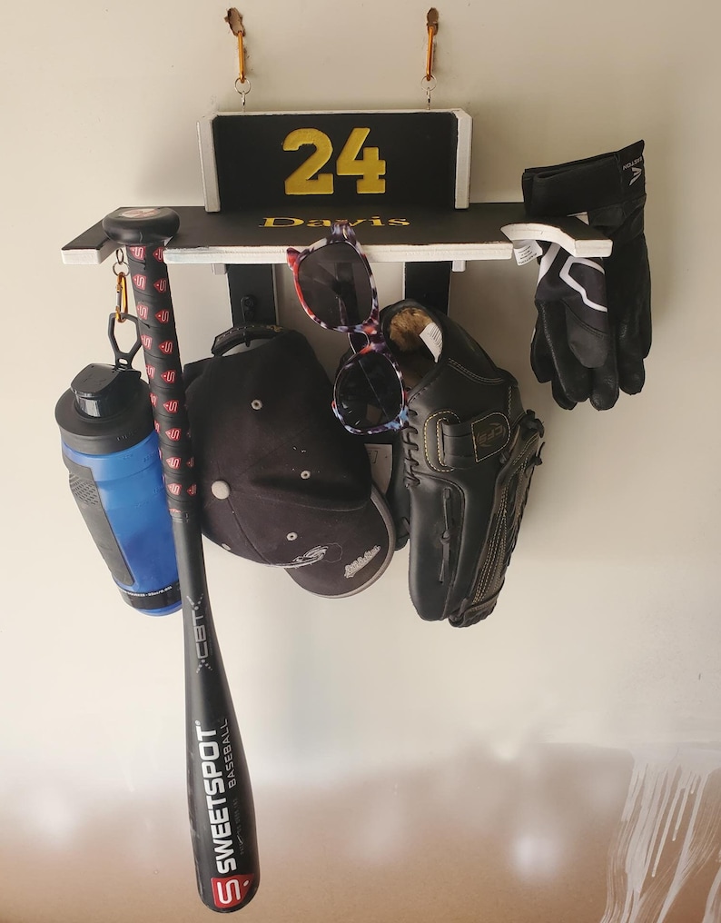 Equipment With Shelf Baseball Equipment Holder Softball Equipment ...