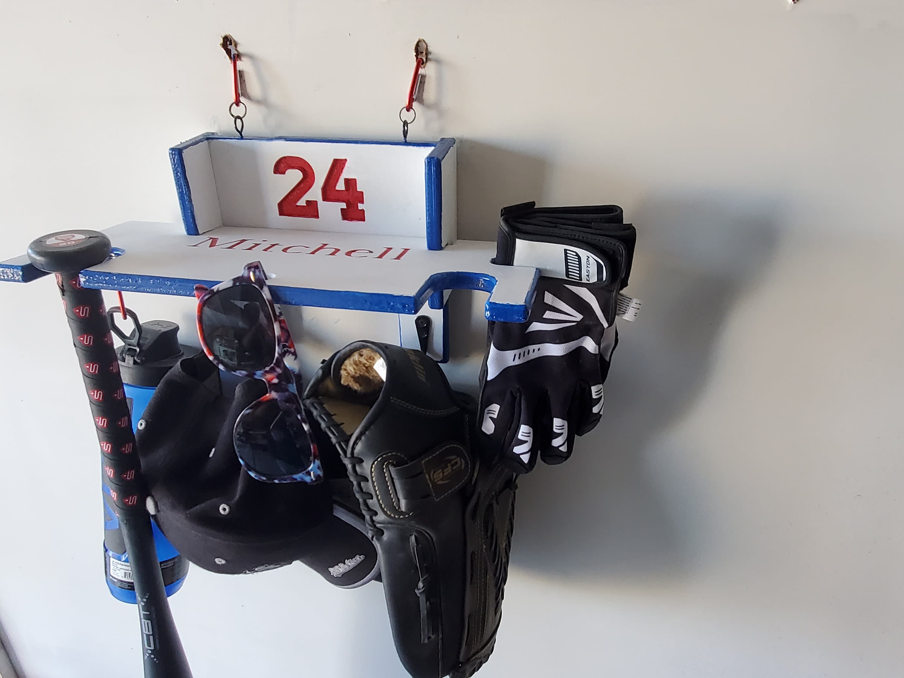 Equipment With Shelf Baseball Equipment Holder Softball Equipment ...