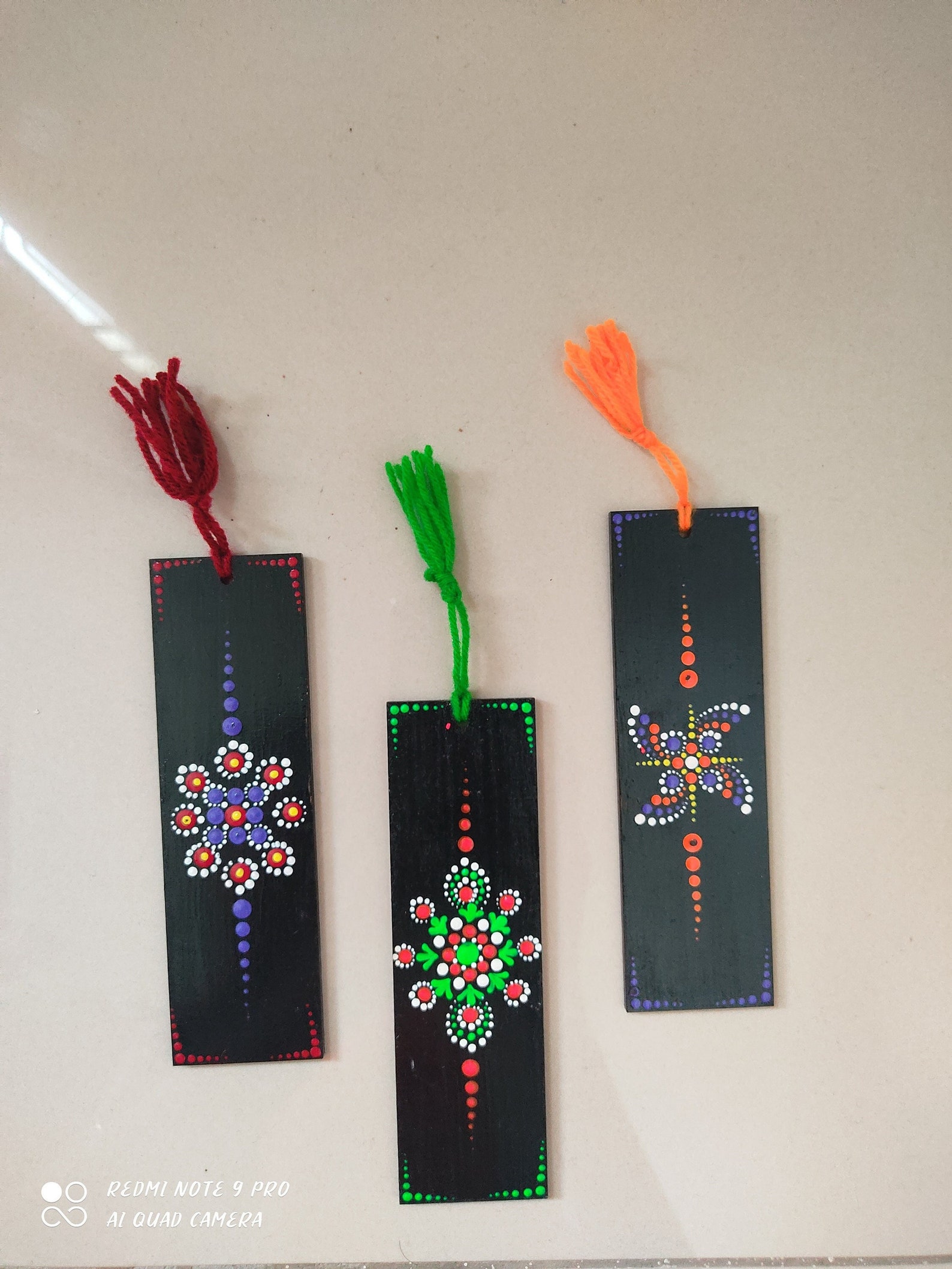Set of 3 Handmade Book Marks - Etsy