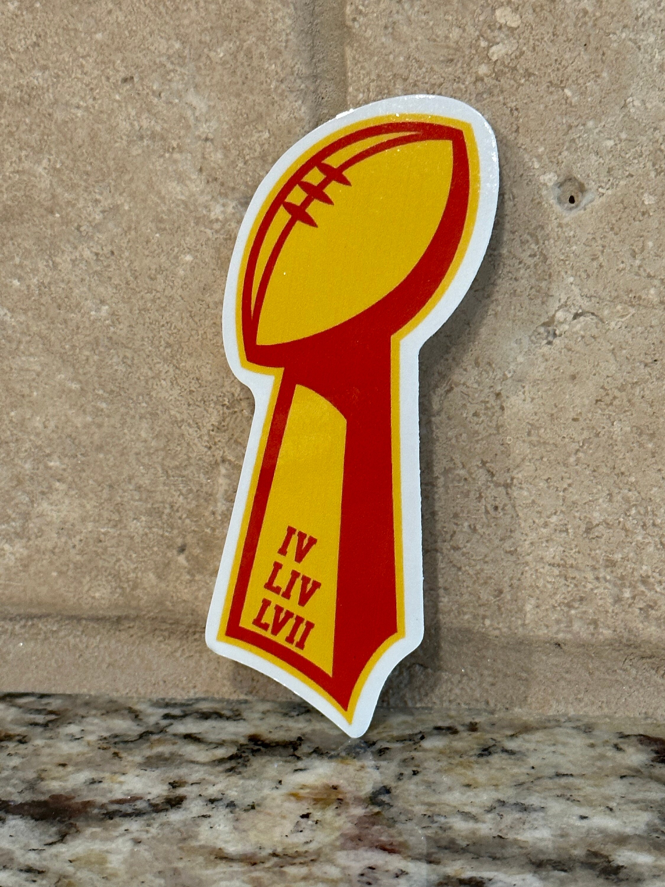 Kansas City Chiefs Sticker Pack 3 Stickers Patrick Mahomes - Etsy