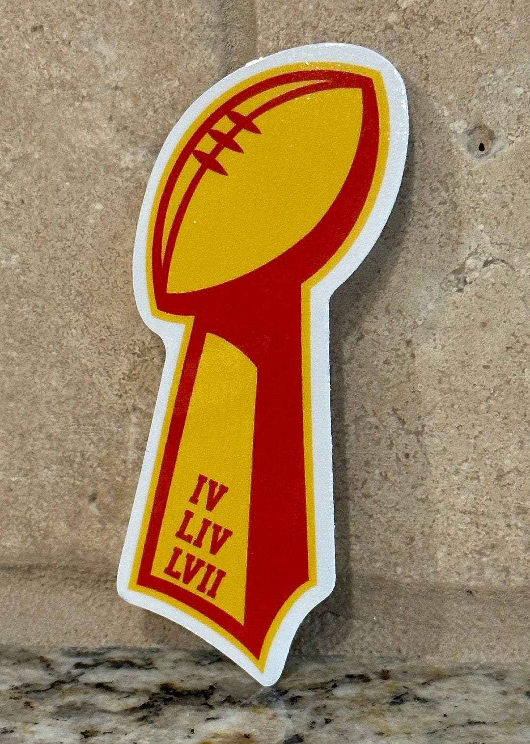 Lombardi Trophy Chiefs Super Bowl Wins Kansas City Chiefs - Etsy