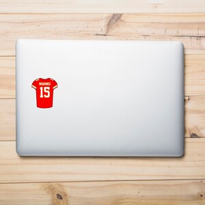 Patrick Mahomes Jersey Sticker - Kansas City Chiefs Football - Mahomes ...