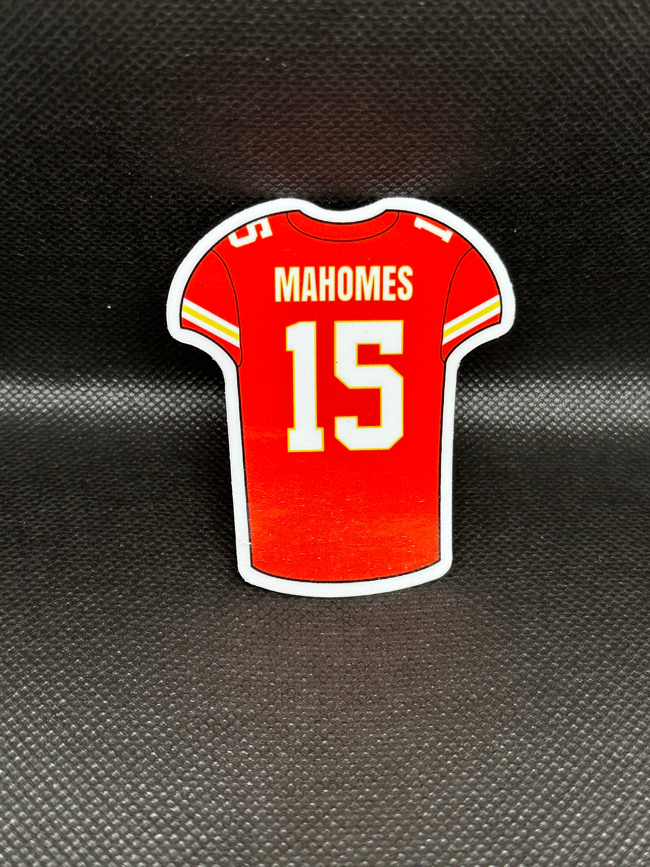 Patrick Mahomes Jersey Sticker - Kansas City Chiefs Football - Mahomes ...