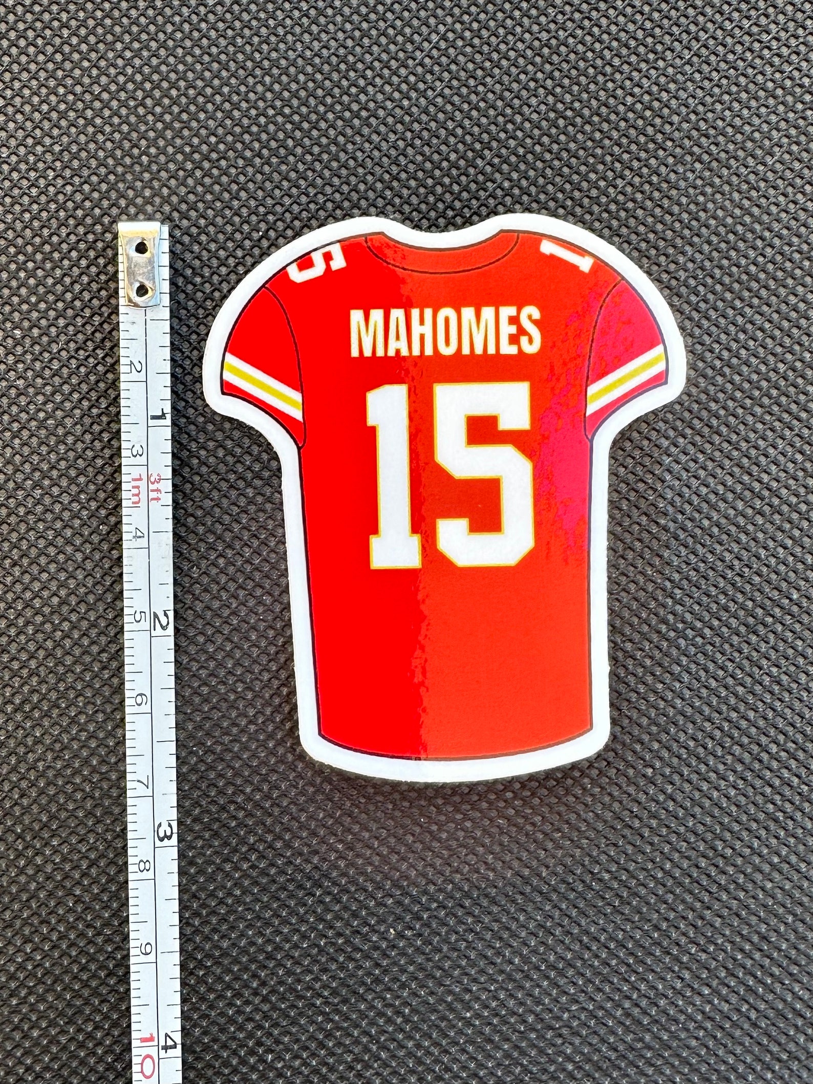 Patrick Mahomes Jersey Sticker - Kansas City Chiefs Football - Mahomes ...