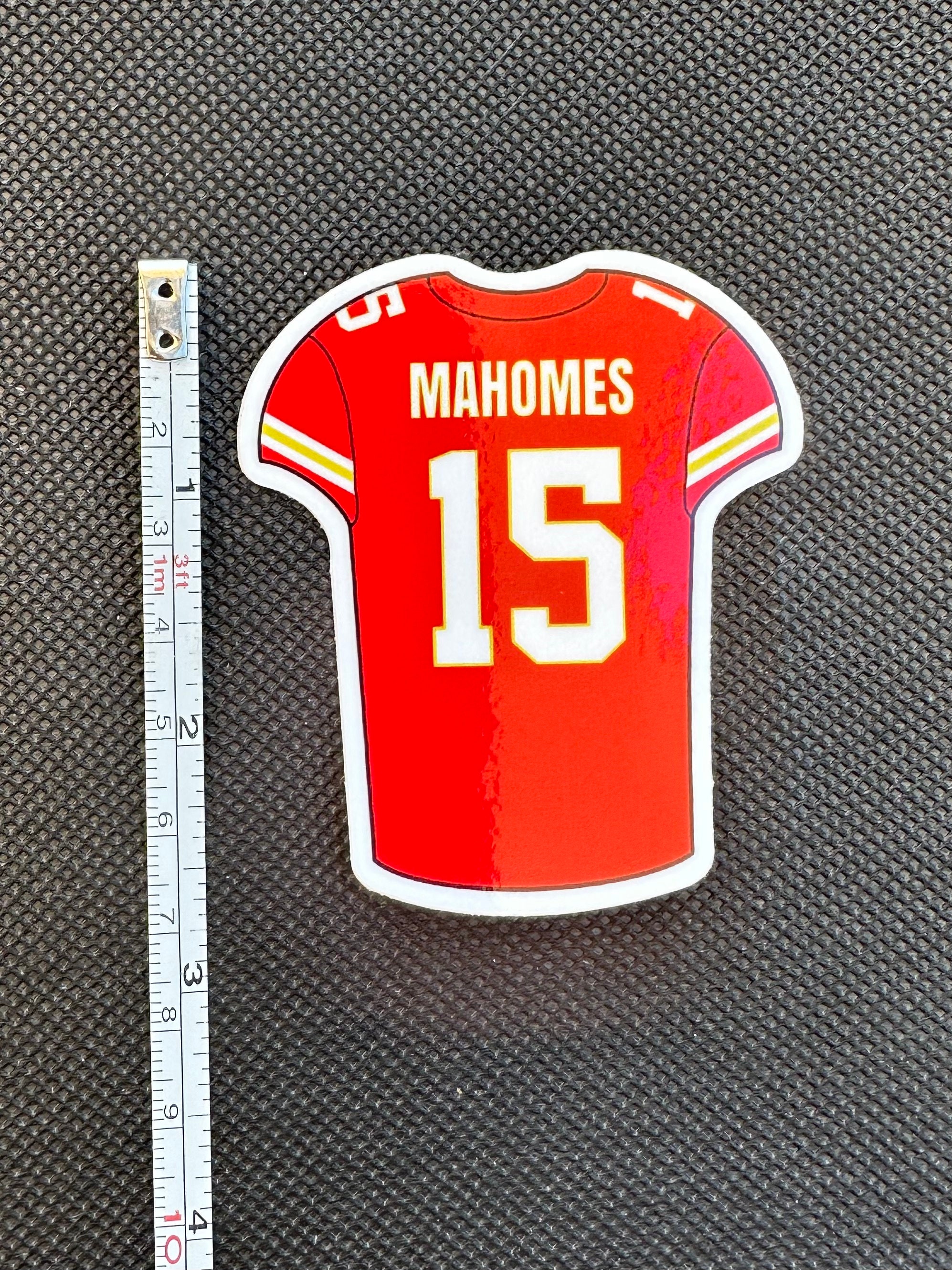 Patrick Mahomes Jersey Sticker - Kansas City Chiefs Football - Mahomes ...