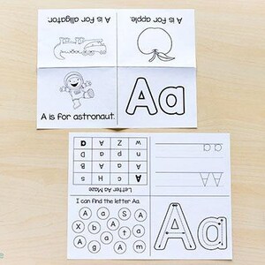 Alphabet Mini Books - Etsy