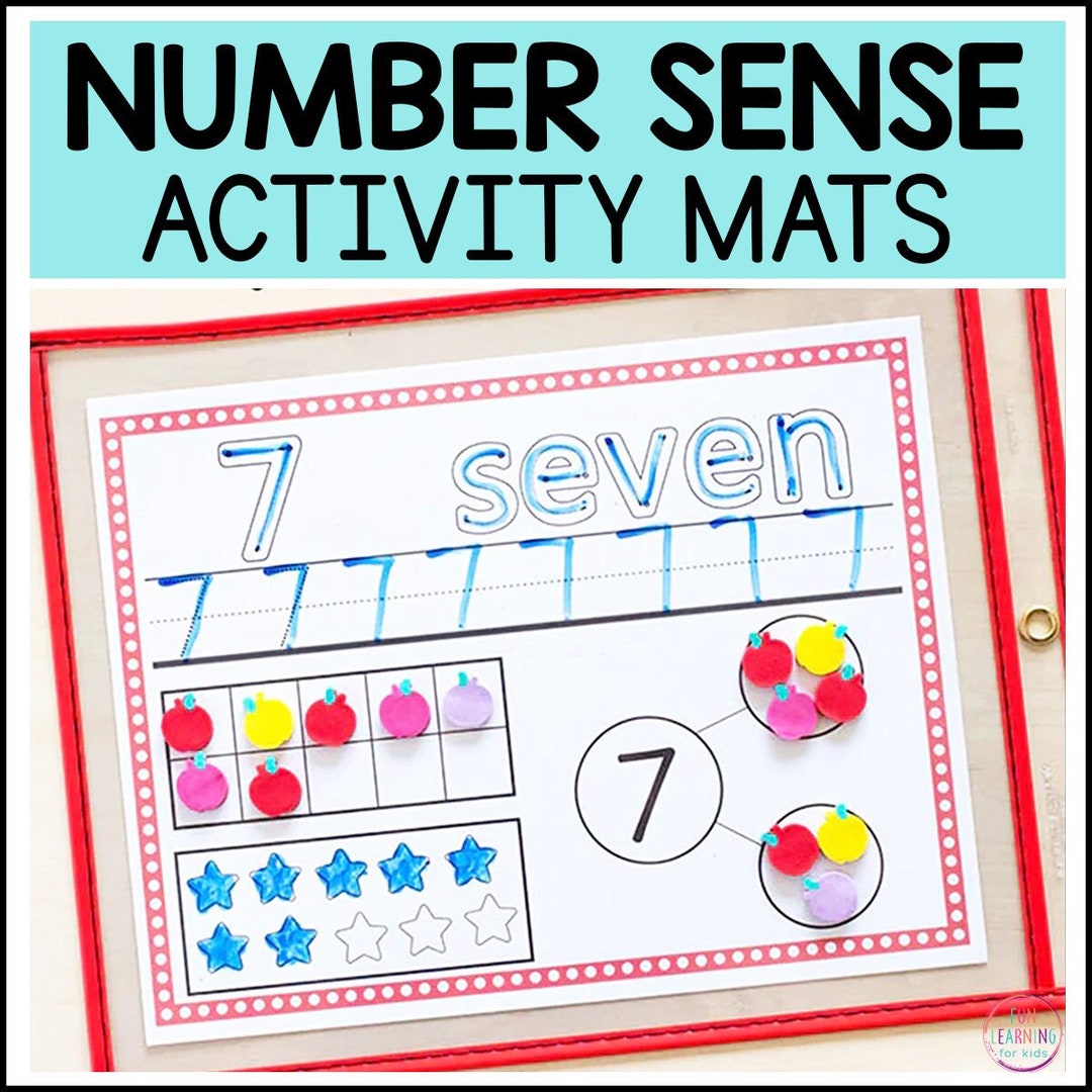 Number Sense Activity Mats - Etsy