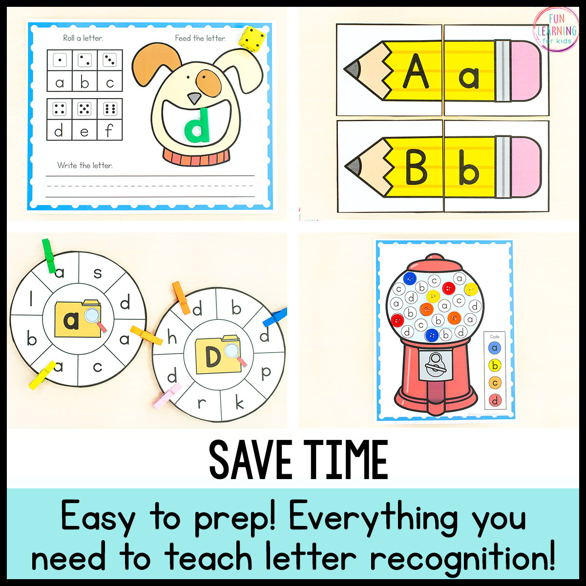 Alphabet Letter Recognition and Letter Identification Bundle - Etsy