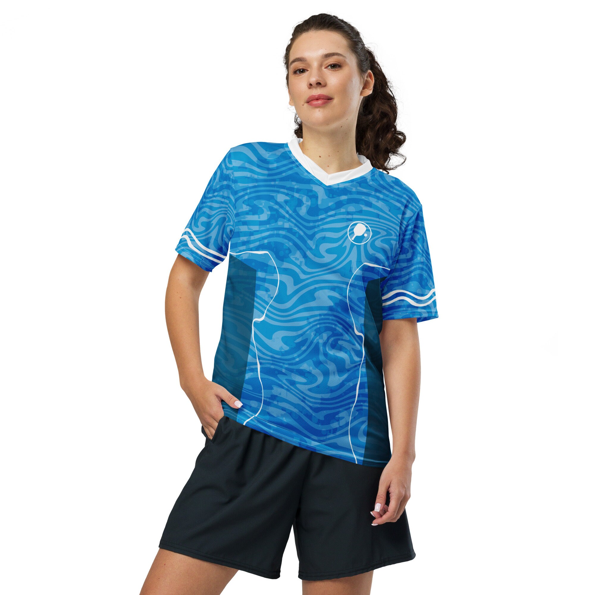 Pickleball Aqua Shirt Uniform Recycled Unisex Sports Jersey - Etsy
