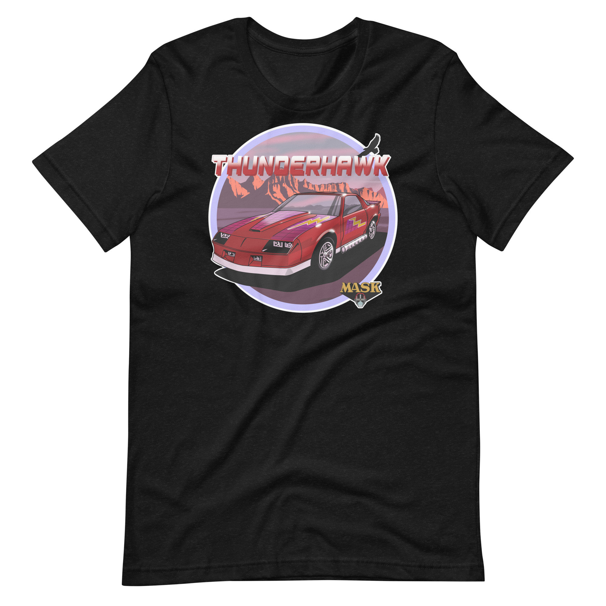 80s Retro Vintage Cartoon M. A. S. K. Thunderhawk Classic Car Unisex T ...