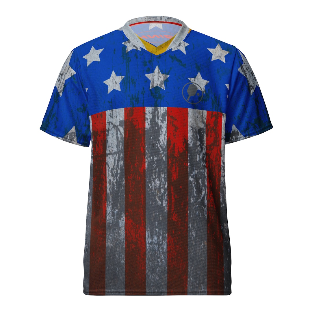 Pickleball USA Uniform Recycled Unisex Sports Jersey - Etsy