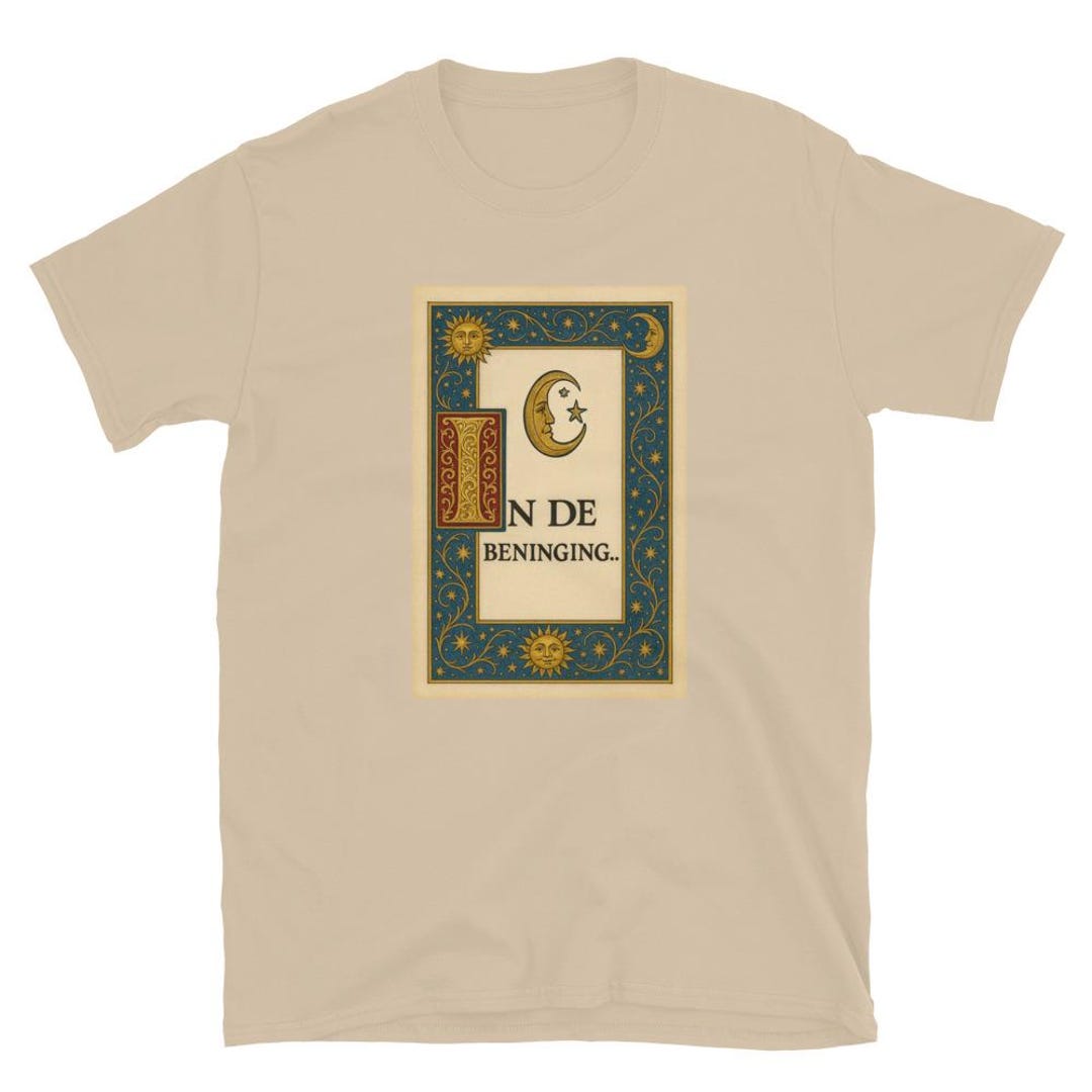 In De Beninging Meme Funny Bible Unisex T-shirt - Etsy