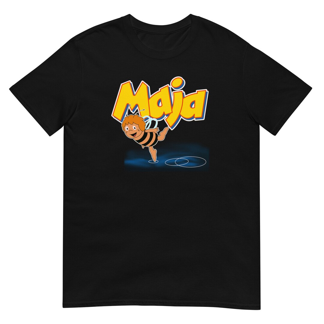 Maja Biene Maja German Vintage Kids Cartoon Tv Show Short-sleeve Unisex ...