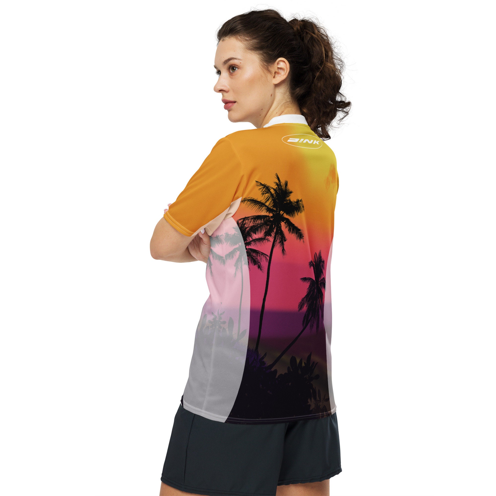 Pickleball Sunset Beach Uniform Recycled Unisex Sports Jersey - Etsy
