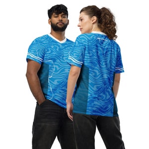 Pickleball Aqua Shirt Uniform Recycled Unisex Sports Jersey - Etsy