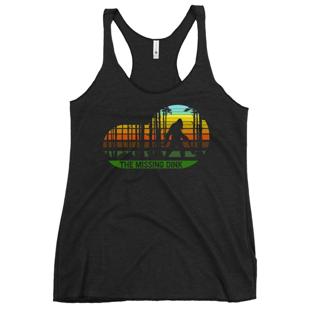 Pickleball - Bigfoot Missing Dink Women's Racerback Tank - Etsy