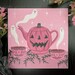 8x8 Pink Spooky Tea Art Print | Halloween Artwork | Pumpkin | Jack O ...