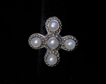 Bali Cross Ring - Etsy