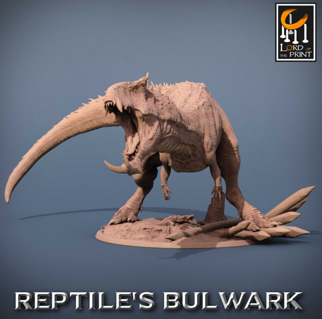 Torvodon Trex Reptiles Bulwark Enorme Bestia Miniatura Reescalar ...